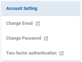 About account setting – GIHOZ Support site